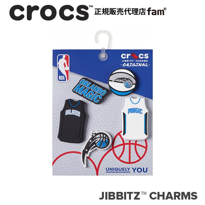 ジビッツ クロックス crocs【アクセサリー jibbitz ジビッツ】NBA Orlando Magic 5Pack/NBA オーランド ...