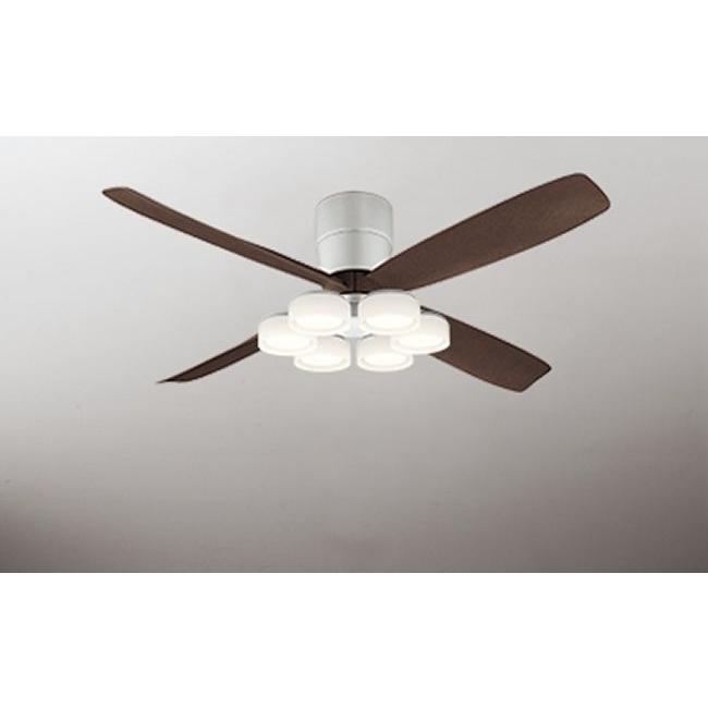 ODELIC 即日発送 長期保証 高演色LED [R15]薄型 軽量 LED 6灯 明るさ8畳 DCモーター 大風量 オーデリック シーリングファン ライト OCB-143 : シーリング ...