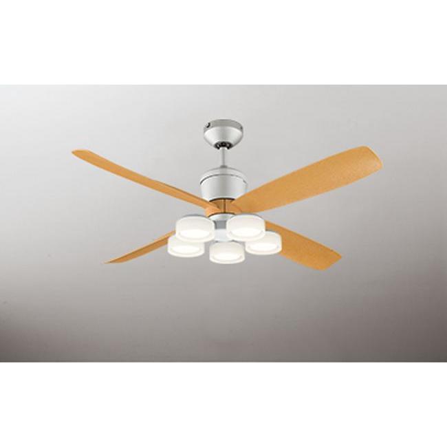 ODELIC 長期保証 高演色LED [R15]軽量 LED 5灯 DCモーター 大風量 吹き抜け 傾斜天井 オーデリック シーリングファン ライト OCB-265 : シーリングファン専門店 ...