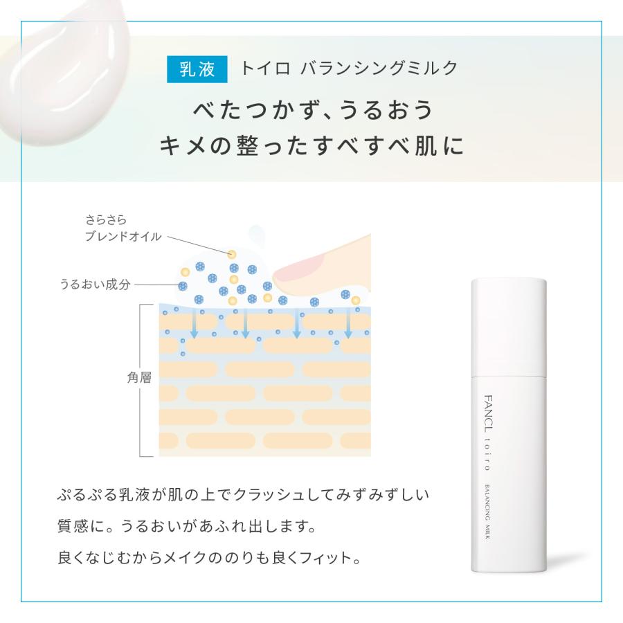 FANCL toiro トイロ バランシングドロップ 化粧液 ボトル120mL 医薬部外品 化粧水 無添加 肌荒れ 美白 保湿 敏感肌 キメ ファンケル公式 : FANCL公式ショップ ...