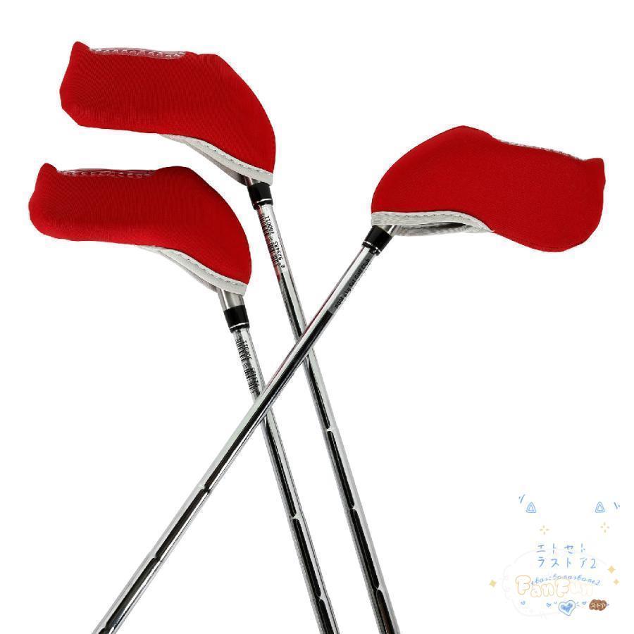 アイアンカバー ゴルフ ヘッドカバー 10個セット ゴルフクラブキャップ カバー ウッドカバー パターカバー ゴルフ用品 ゴルフアクセサリー ソフト :yuuki-231205-263 ...