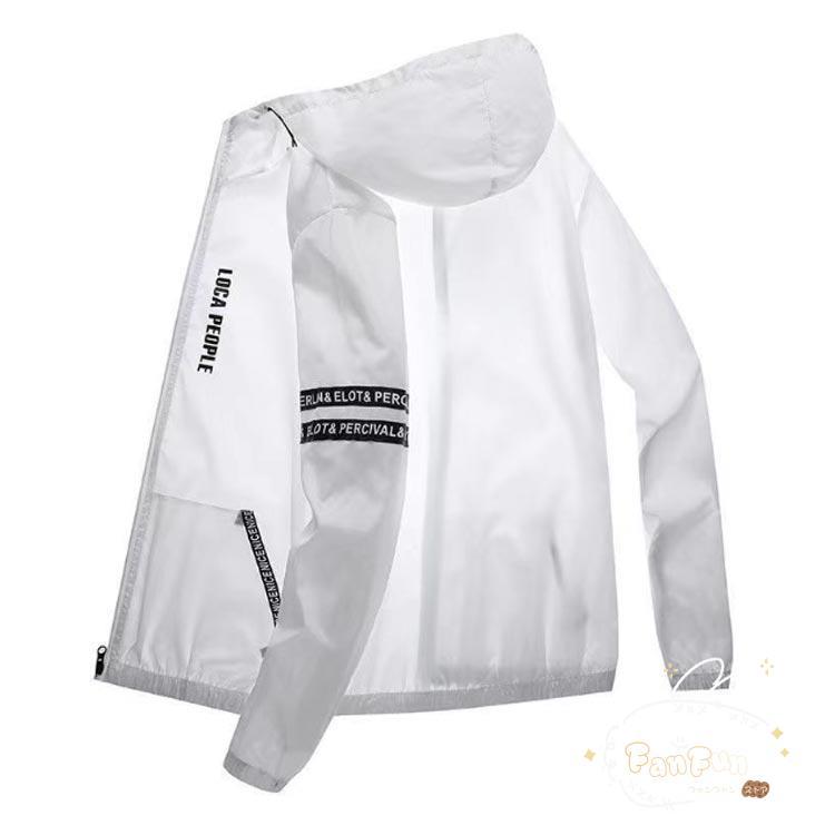 ラッシュガード uvカット パーカー メンズ 薄手 接触冷感 UPF50 uvパーカー 夏 長袖 ジップアップ 涼しい ひんやり 吸水 速乾 紫外線 : FanFunストア - 通販 ...