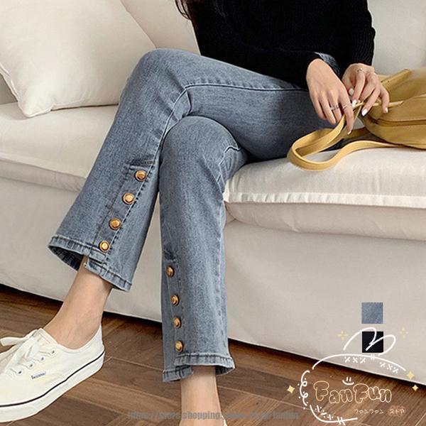 アンクル丈 デニムパンツ レディースファンファン fanfun : FanFunストア - 通販 - Yahoo!ショッピング