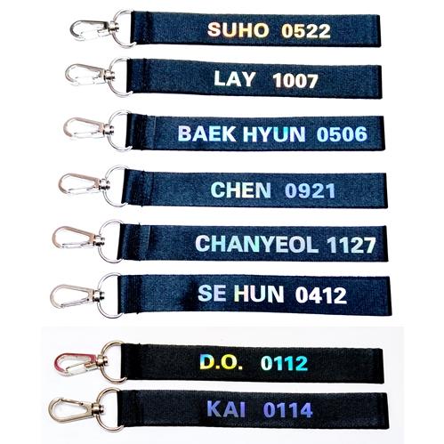 EXO ネームタグ / NAME TAG キーリング 8種選択別 エクソ : 韓流shop fani - 通販 - Yahoo!ショッピング