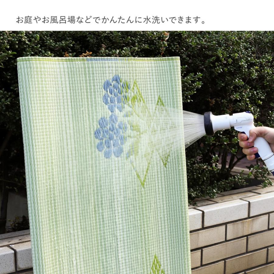 い草 風 ござ ラグ カーペット 本間 3畳 約 191×286cm 洗える 国産 おしゃれ 上敷き 和モダン PP 水洗いOK ペット 子供部屋 アウトドア ポイント利用 : FanRico ...