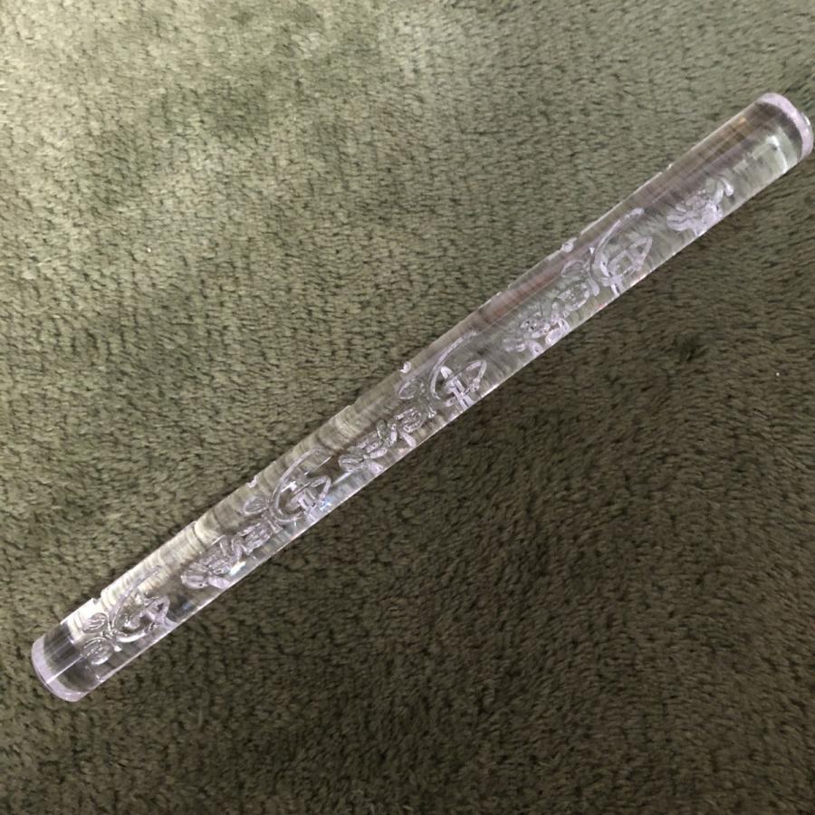 簡単型押しめん棒♪エンボスローリングピン♪ディズニーフォント型模様付けにdisney rolling pin : fantastico ...