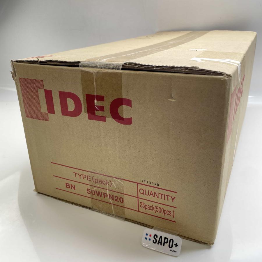 BN50WPN20 500pcs ターミナルブロック IDEC 制御機器その他 (10092) : FAPサポタス - 通販 - Yahoo!ショッピング