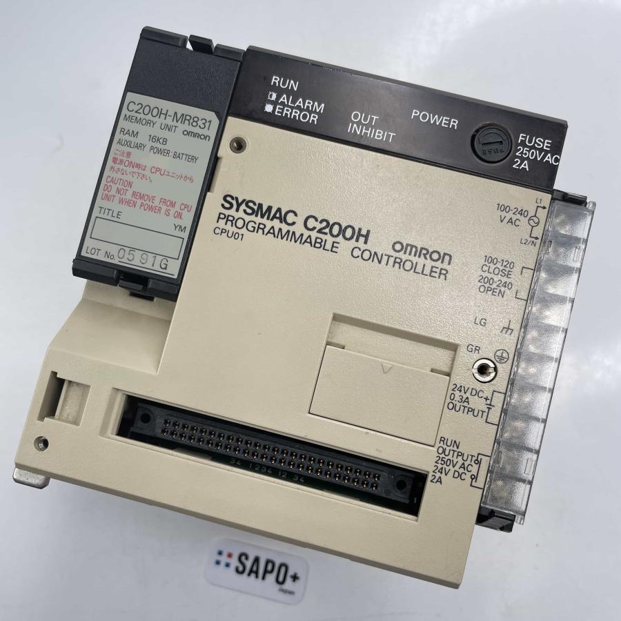 C200H-CPU01 CPUユニット オムロン PLC (10349) : FAPサポタス - 通販 - Yahoo!ショッピング