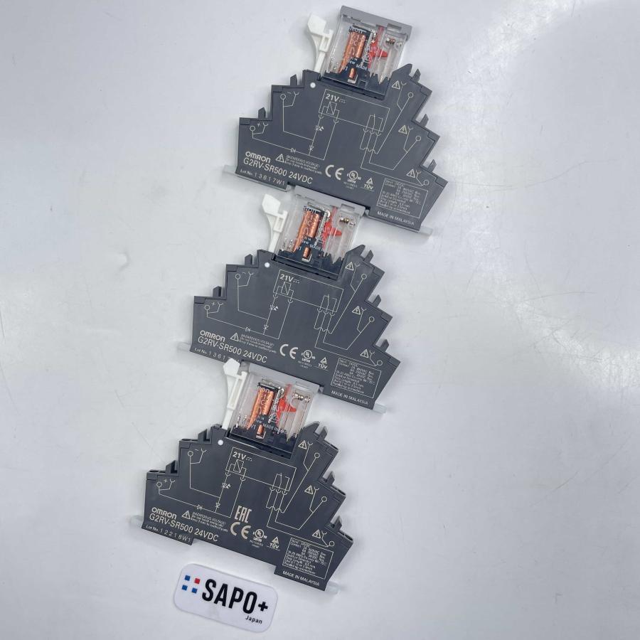 G2RV-SR500 24VDC 3個セット リレー付き スリムI/Oリレー オムロン リレー (10541) : FAPサポタス - 通販 ...