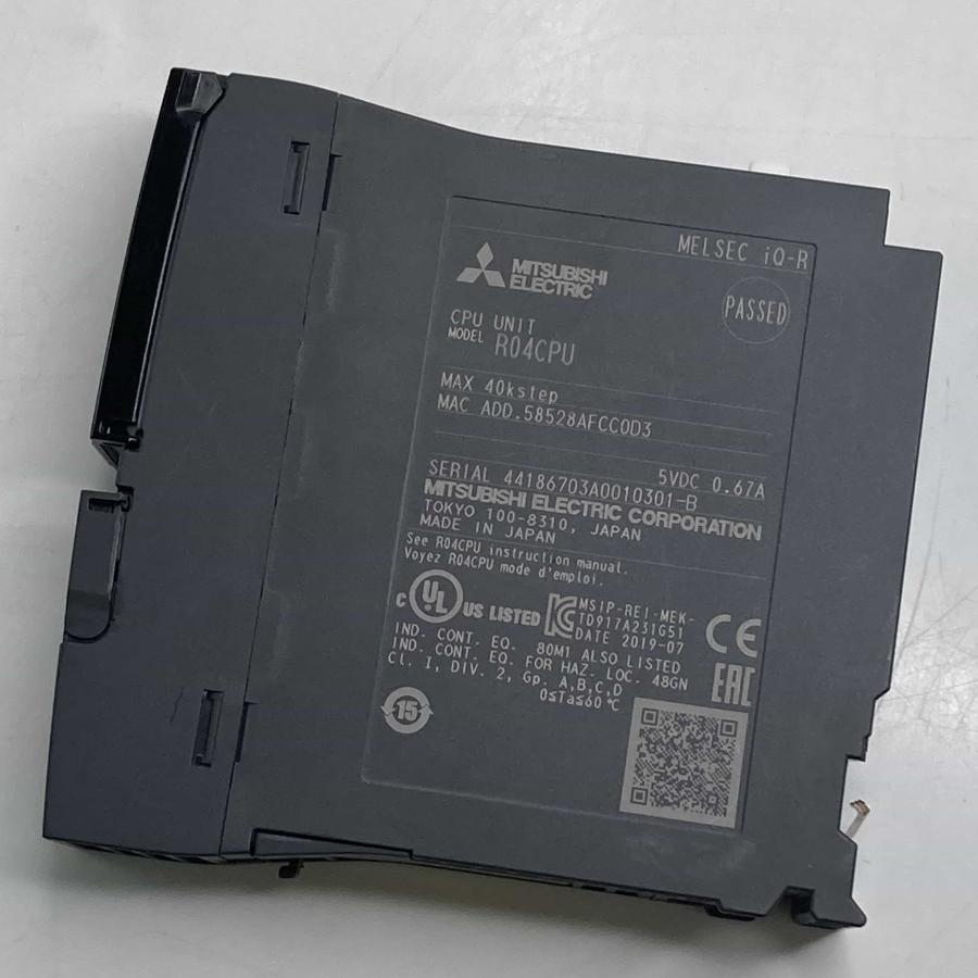 R04CPU 2019年製 シーケンサCPU 三菱電機 PLC (10732) : FAPサポタス - 通販 - Yahoo!ショッピング