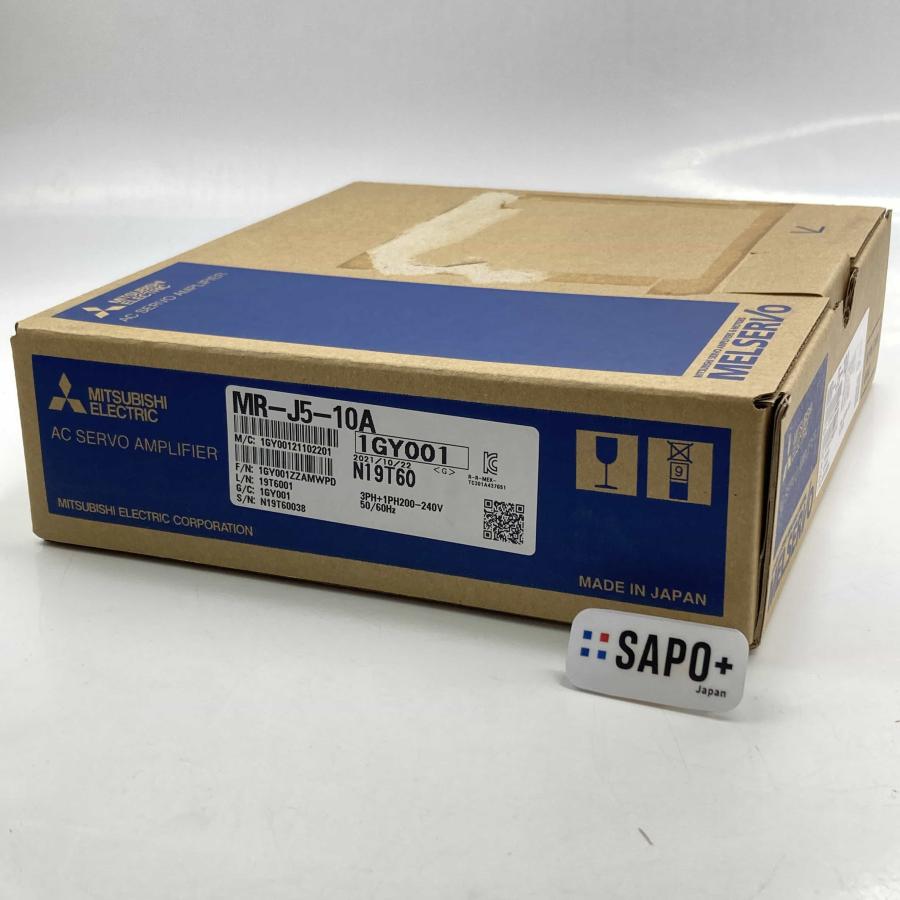 MR-J5-10A 2021年製 箱破れ有 ACサーボアンプ 三菱電機 サーボモーター (10860) : FAPサポタス - 通販 - Yahoo!ショッピング