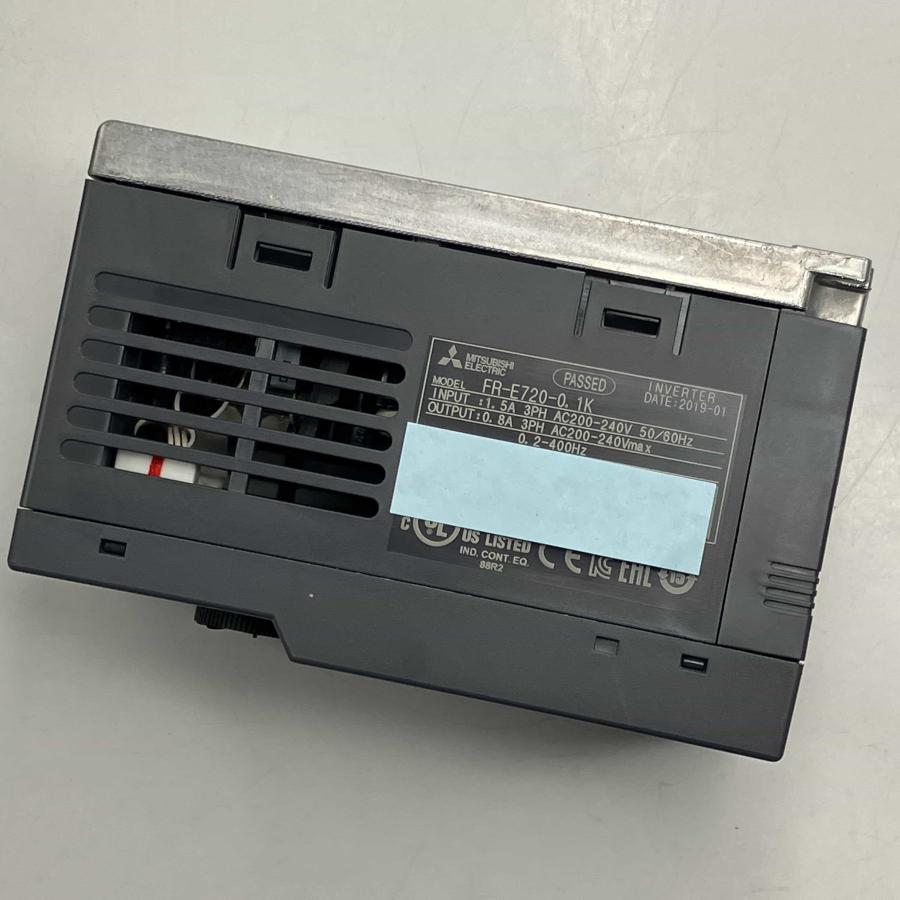 FR-E720-0.1K 2019年製 インバータ FREQROL 三菱電機 インバーター (10935) : FAPサポタス - 通販 ...