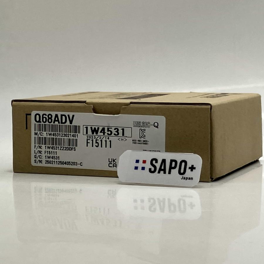 Q68ADV 2023年製 アナログ入力ユニット 三菱電機 PLC (11051) : FAPサポタス - 通販 - Yahoo!ショッピング