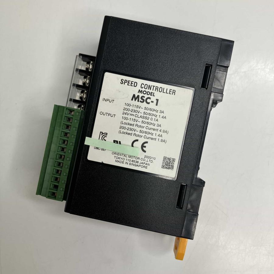 MSC-1 ACスピードコントローラ オリエンタルモーター 制御機器その他 (11283) : FAPサポタス - 通販 - Yahoo!ショッピング