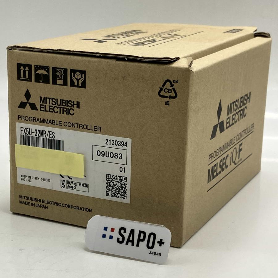 FX5U-32MR/ES 2021年製 FX5Uシリーズ CPUユニット 三菱電機 PLC (11298) : FAPサポタス - 通販 ...
