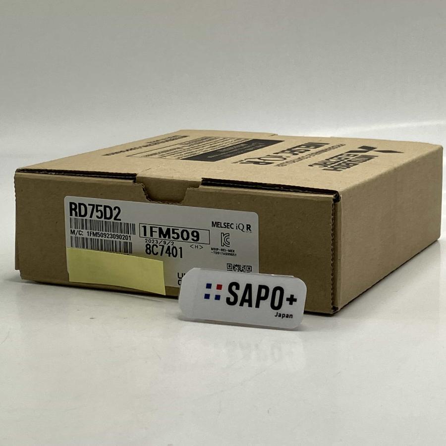 RD75D2 2023年製 モーションユニット 箱潰れ有 三菱電機 PLC (11307) : FAPサポタス - 通販 - Yahoo!ショッピング