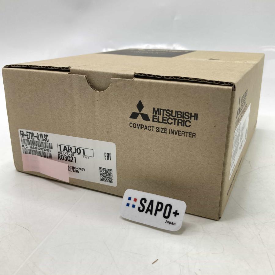 FR-E720-0.1KSC 2020年製 箱破れ有 インバータ FREQROL 三菱電機 インバーター (11403) : FAPサポタス - 通販 - Yahoo!ショッピング