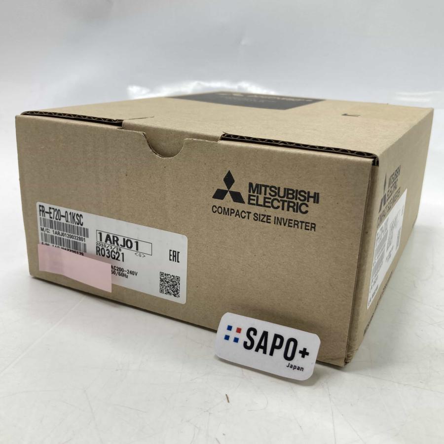 FR-E720-0.1KSC 2020年製 箱破れ有/箱潰れ有 インバータ FREQROL 三菱電機 インバーター (11404) : FAP ...