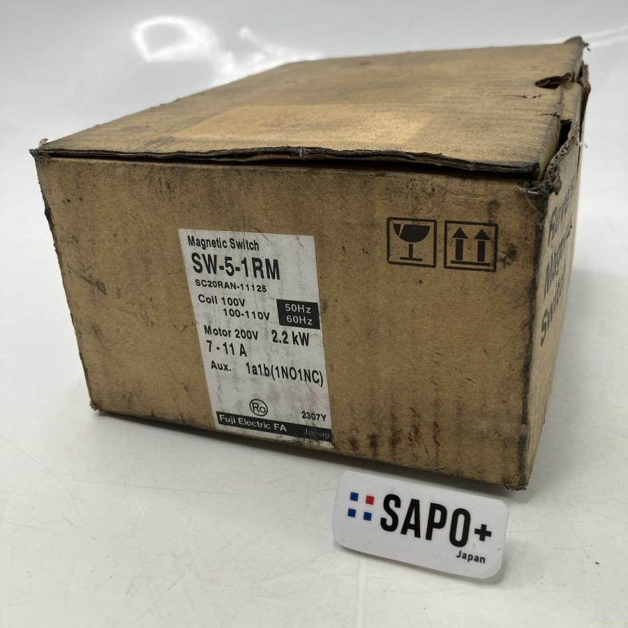 SW-5-1RM 200V 2.2kw 7-11A 1a1b 開封済/箱汚れ有 電磁開閉器 富士電機 漏電遮断器 (11426) : FAPサポタス - 通販 - Yahoo!ショッピング