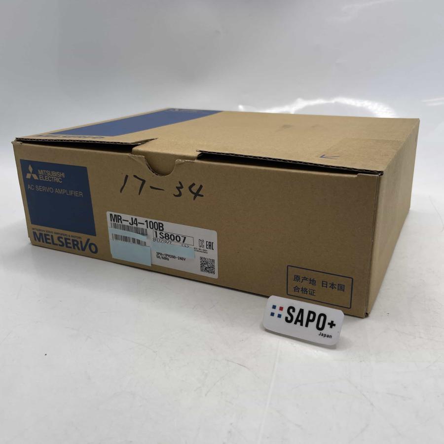 MR-J4-100B 2017年製 印字有/シール跡有 三菱電機 サーボモーター (11546) : FAPサポタス - 通販 - Yahoo ...
