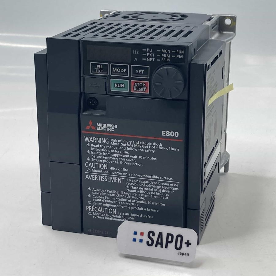 FR-E820-2.2K-1 2022年製 取付のみ インバータ FREQROL 三菱電機 インバーター (11905) : FAPサポタス ...