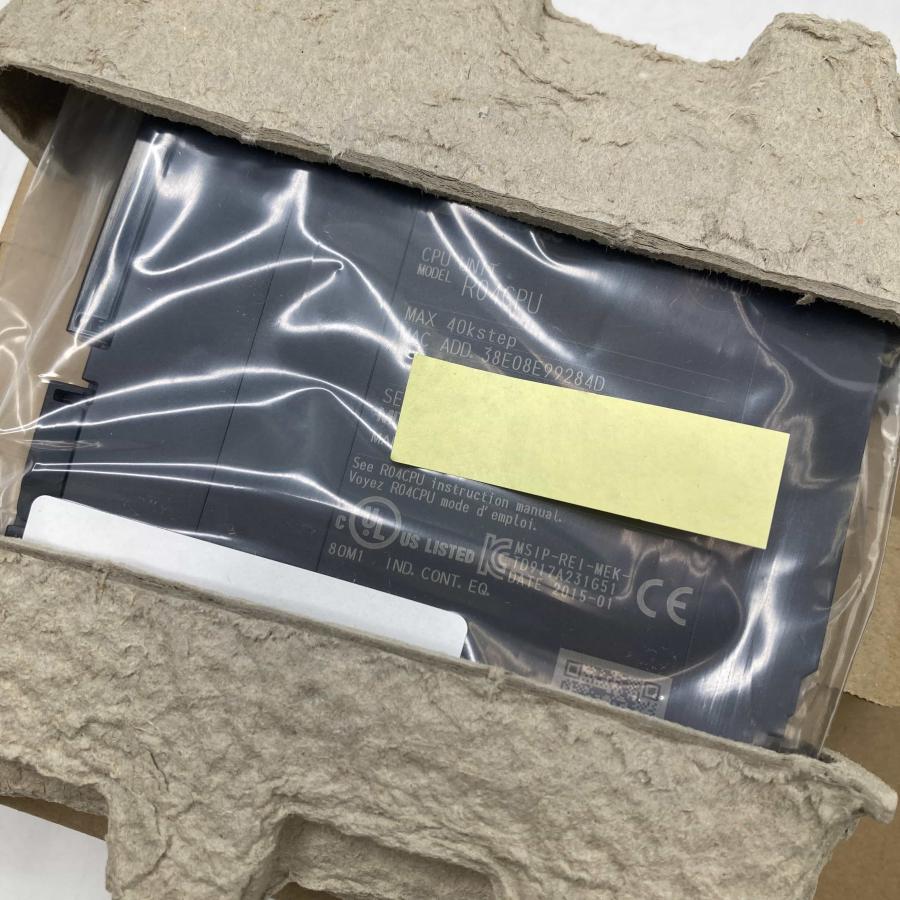 R04CPU 2015年製 MELSEC iQ-Rシリーズ シーケンサCPUユニット 三菱電機 PLC (11969) : FAPサポタス ...