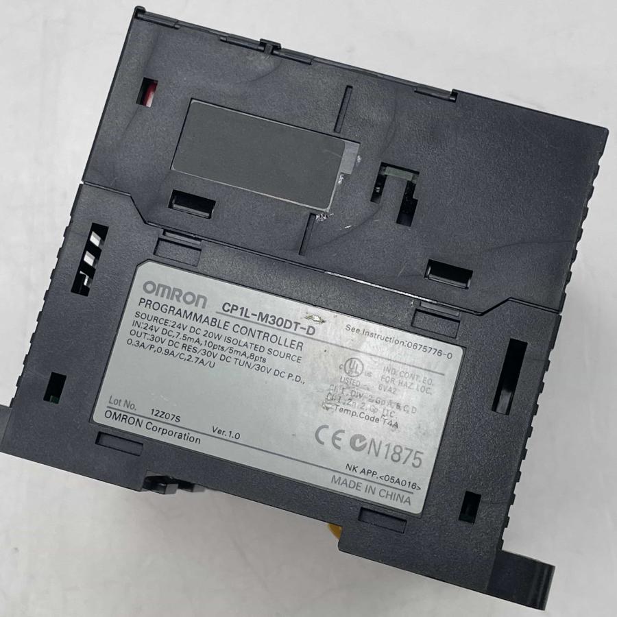 CP1L-M30DT-D プログラマブルコントローラー オムロン PLC (12423) : FAPサポタス - 通販 - Yahoo!ショッピング