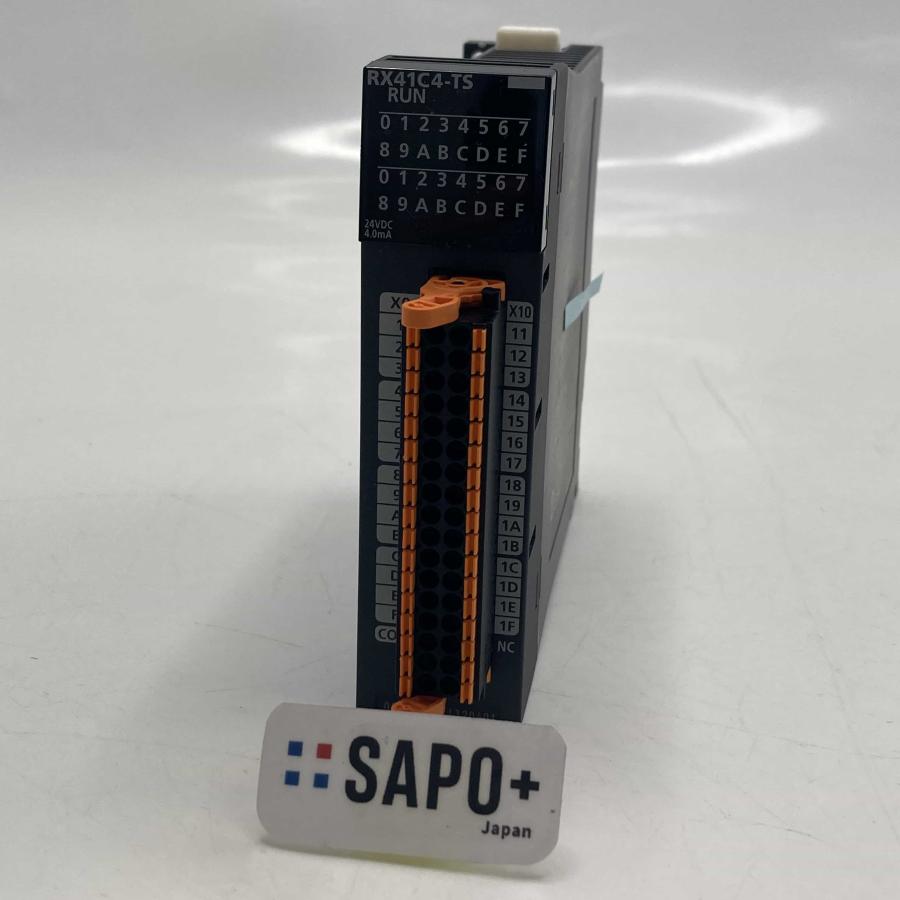 RX41C4-TS 2023年製 美品/取付のみ シーケンサ MELSEC iQ-Rシリーズ リモートI/Oユニット 三菱電機 PLC ...