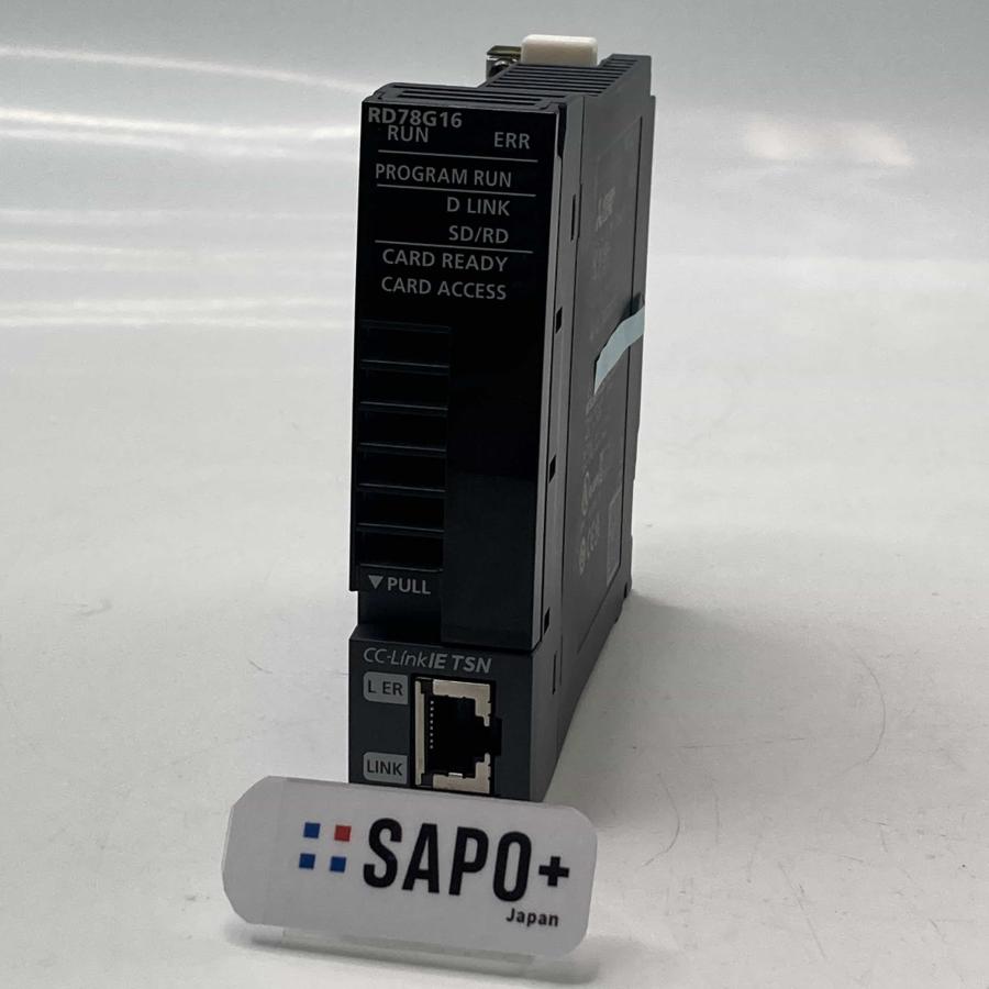 RD78G16 2023年製 美品/取付のみ モーションコントローラユニット（16軸制御） 三菱電機 PLC (12721) : FAPサポ ...