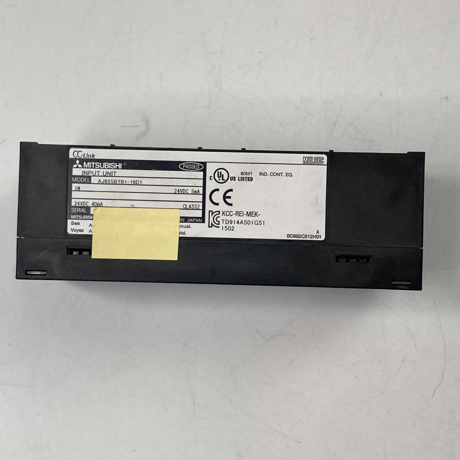 AJ65SBTB1-16D1 2015年製 リモートI/Oユニット 三菱電機 制御機器その他 (13063) : FAPサポタス - 通販 ...