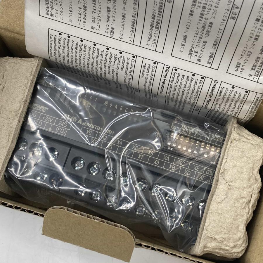 AJ65SBTB1-16D1 2024年製 内袋開封済/外箱ダメージ有 リモートI/Oユニット 三菱電機 PLC (13970) : FAP ...