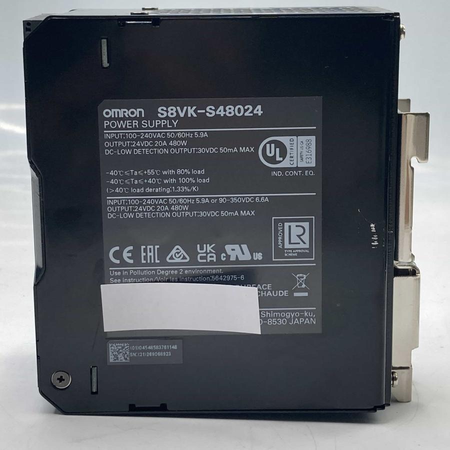 S8VK-S48024 取付のみ スイッチングパワーサプライ オムロン パワーサプライ (14961) : FAPサポタス - 通販 ...
