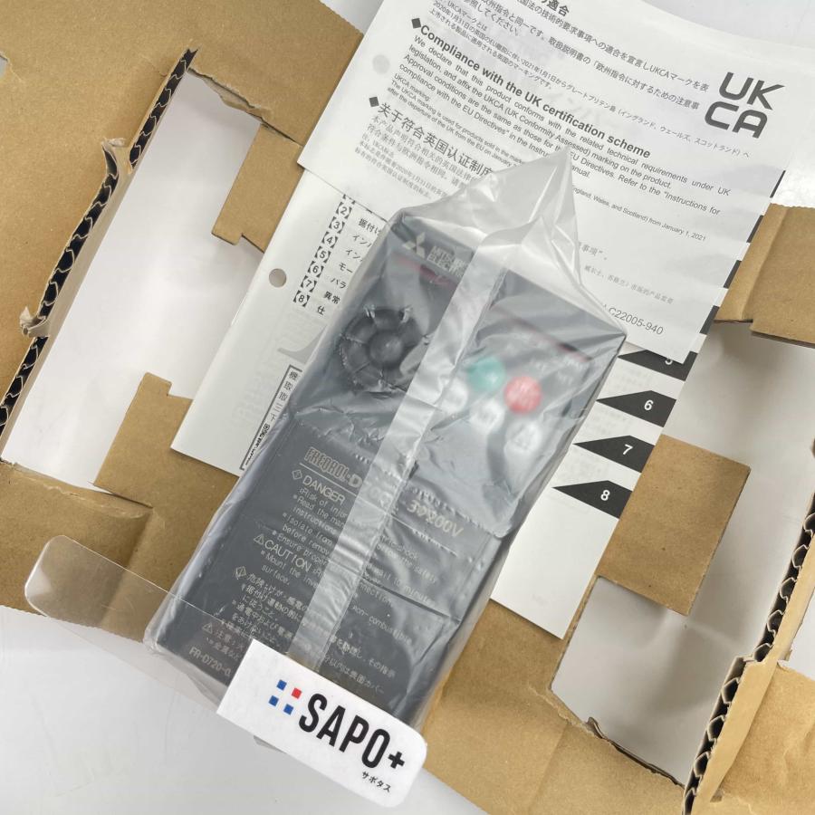 FR-D720-0.1K 2023年製 インバータ FREQROL 三菱電機 インバーター(6734) : FAPサポタス - 通販 - Yahoo!ショッピング