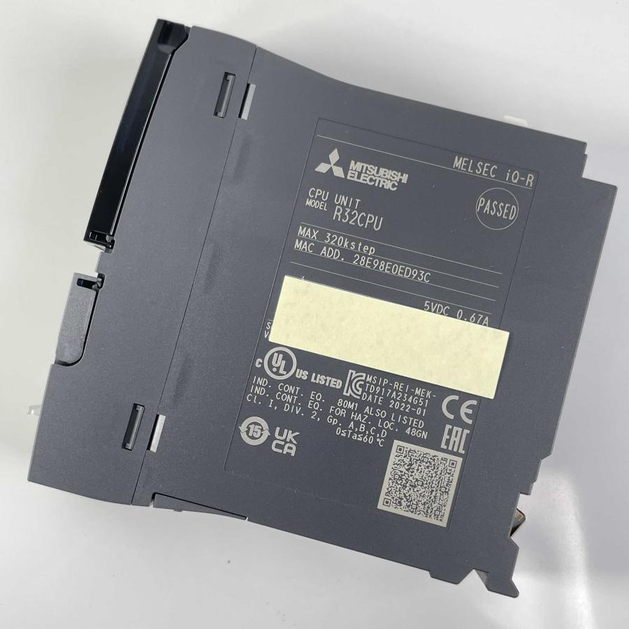 R32CPU 2022年製 MELSEC iQ-Rシリーズ シーケンサCPUユニット 三菱電機 PLC(8141) : FAPサポタス ...