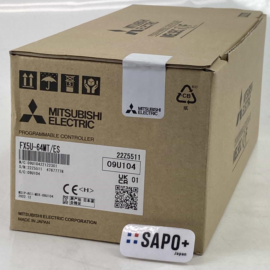 FX5U-64MT/ES 2022年製 FX5Uシリーズ CPUユニット 三菱電機 PLC (8479) : 8479 : FAPサポタス ...