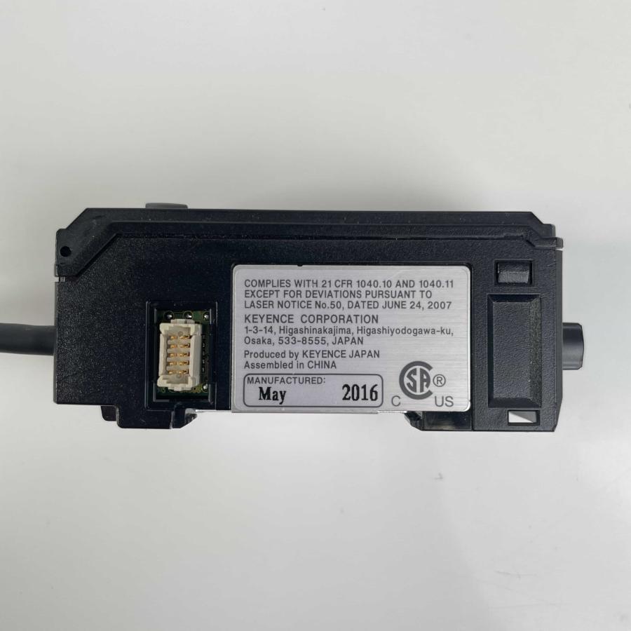 IL-1000 2016年製 カバー無し CMOSレーザアプリセンサ IL シリーズ アンプユニット DINレール取付タイプ キーエンス ...