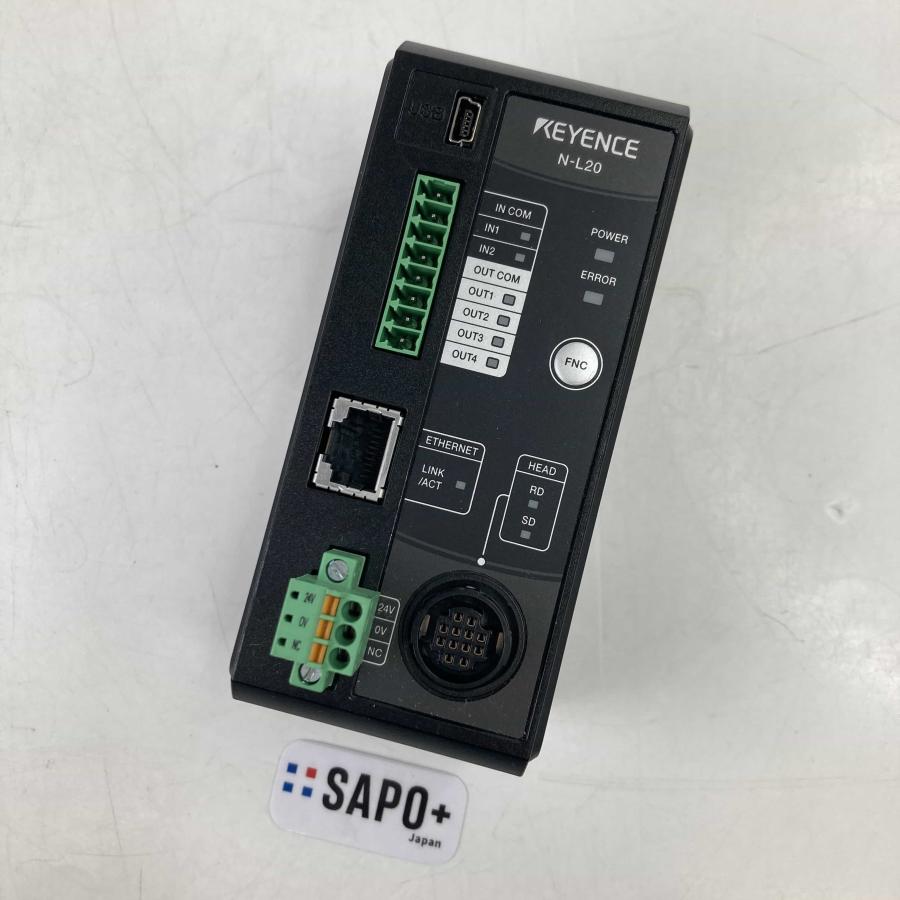 N-L20 超小型コードリーダ SR-700 シリーズ 通信ユニット Ethernet接続タイプ キーエンス センサ/変位計 (8587) : 8587 : FAPサポタス - 通販 ...