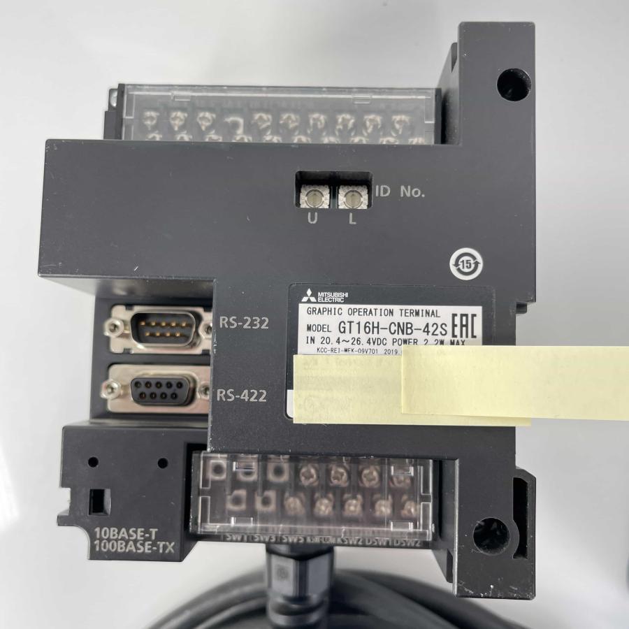 GT2506HS-VTBD GT16H-CNB-42S 2019年製 ネジ欠品 GOT2000シリーズ GT25ハンディモデル 三菱電機 ...