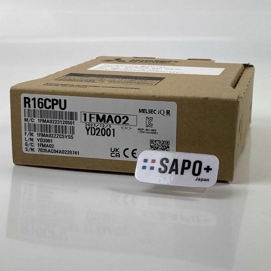 R16CPU 2023年製 MELSEC iQ-Rシリーズ シーケンサCPUユニット 三菱電機 PLC (8881) : 8881 : FAP ...