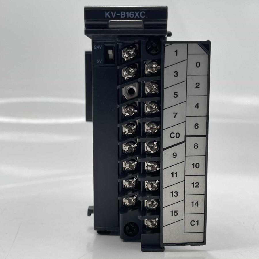 KV-B16XC ネジ欠品 KVシリーズ 拡張ユニット デジタルI/Oユニット 16点 キーエンス PLC (8944) : 8944 ...