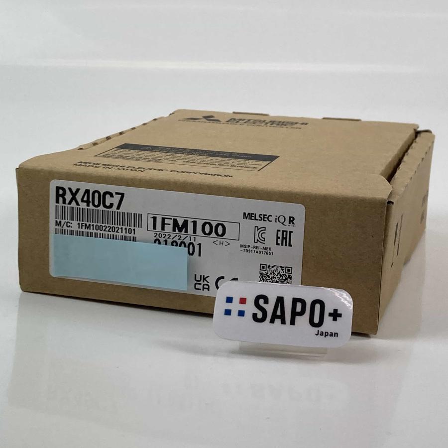 RX40C7 2022年製 内袋破れ有り iQ-Rシリーズ I/Oユニット 三菱電機 PLC (8964) : 8964 : FAPサポタス ...