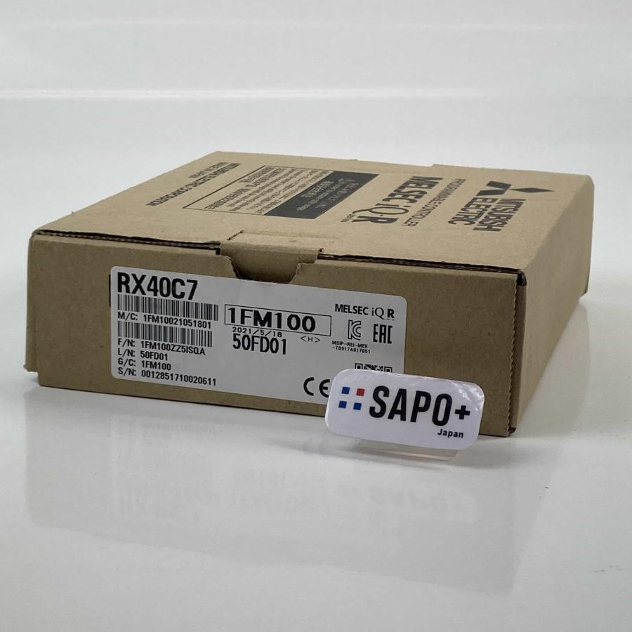 RX40C7 2021年製 説明書なし・内袋破れ有り iQ-Rシリーズ I/Oユニット 三菱電機 PLC (8965) : 8965 ...