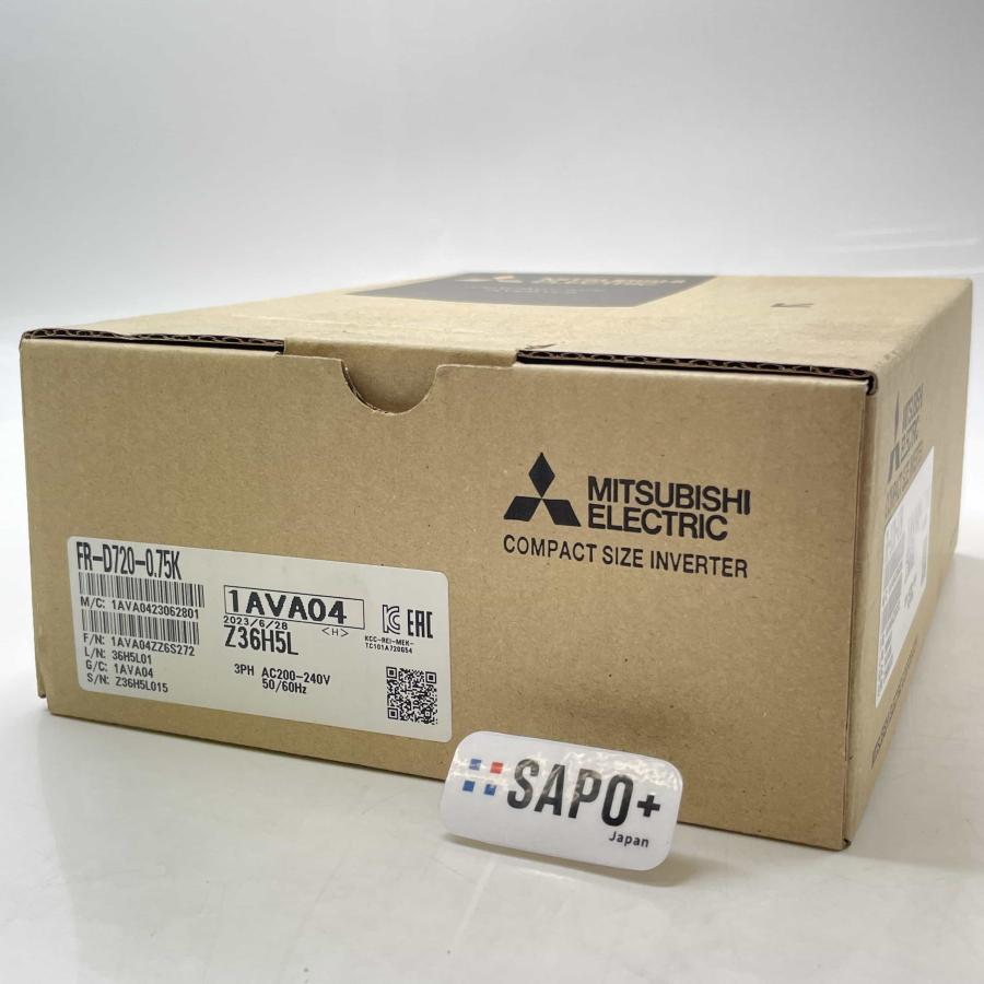 FR-D720-0.75K 2023年製 FREQROL-D700シリーズ インバータ 三菱電機 インバーター (8997) : 8997 : FAPサポタス - 通販 - Yahoo!ショッピング