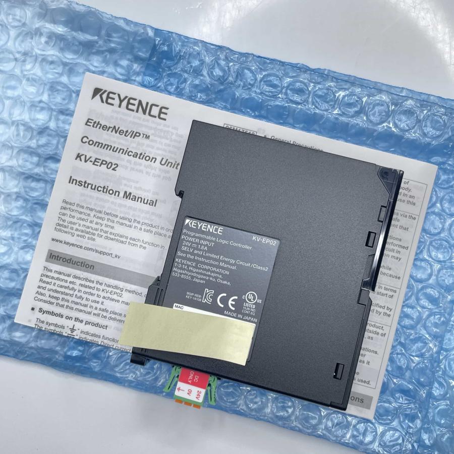 KV-EP02 KVシリーズ EtherNet/IP対応通信ユニット キーエンス PLC (9067) : FAPサポタス - 通販 ...