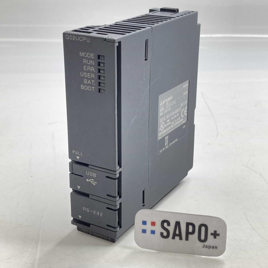 Q02UCPU 2012年製 MELSEC-Q シリーズ CPUユニット 三菱電機 PLC (9409) : FAPサポタス - 通販 ...