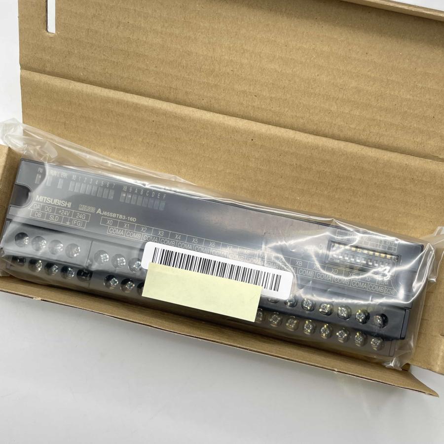 AJ65SBTB3-16D 2015年製 箱破れ有り CC-Link小形タイプリモートI/Oユニット 三菱電機 PLC (9540 ...