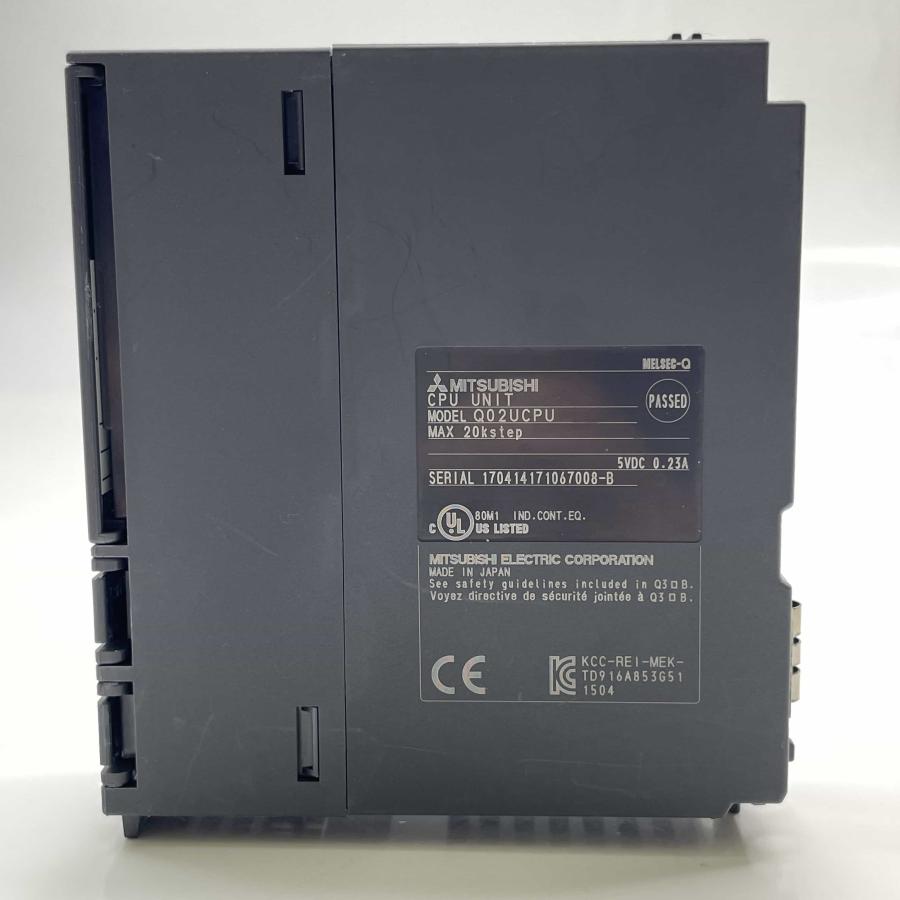 Q02UCPU 2015年製 MELSEC-Qシリーズ ユニバーサルモデルQCPU 三菱電機 PLC (9644) : FAPサポタス ...