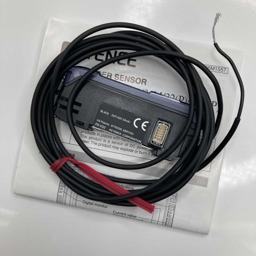FS-V32 デジタルファイバセンサ FS-V30 シリーズ ファイバアンプ ケーブルタイプ 子機 NPN キーエンス センサ/変位計 ...