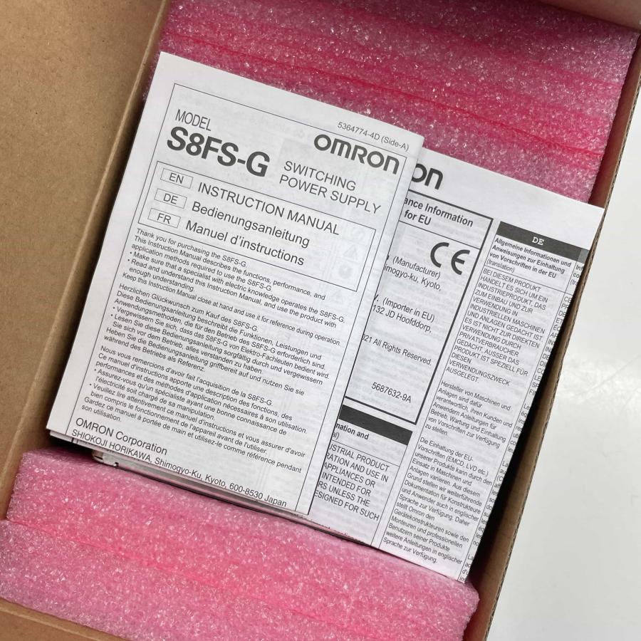 S8FS-G10024CD-500 スイッチング・パワーサプライ オムロン パワーサプライ (9877) : FAPサポタス - 通販 - Yahoo!ショッピング