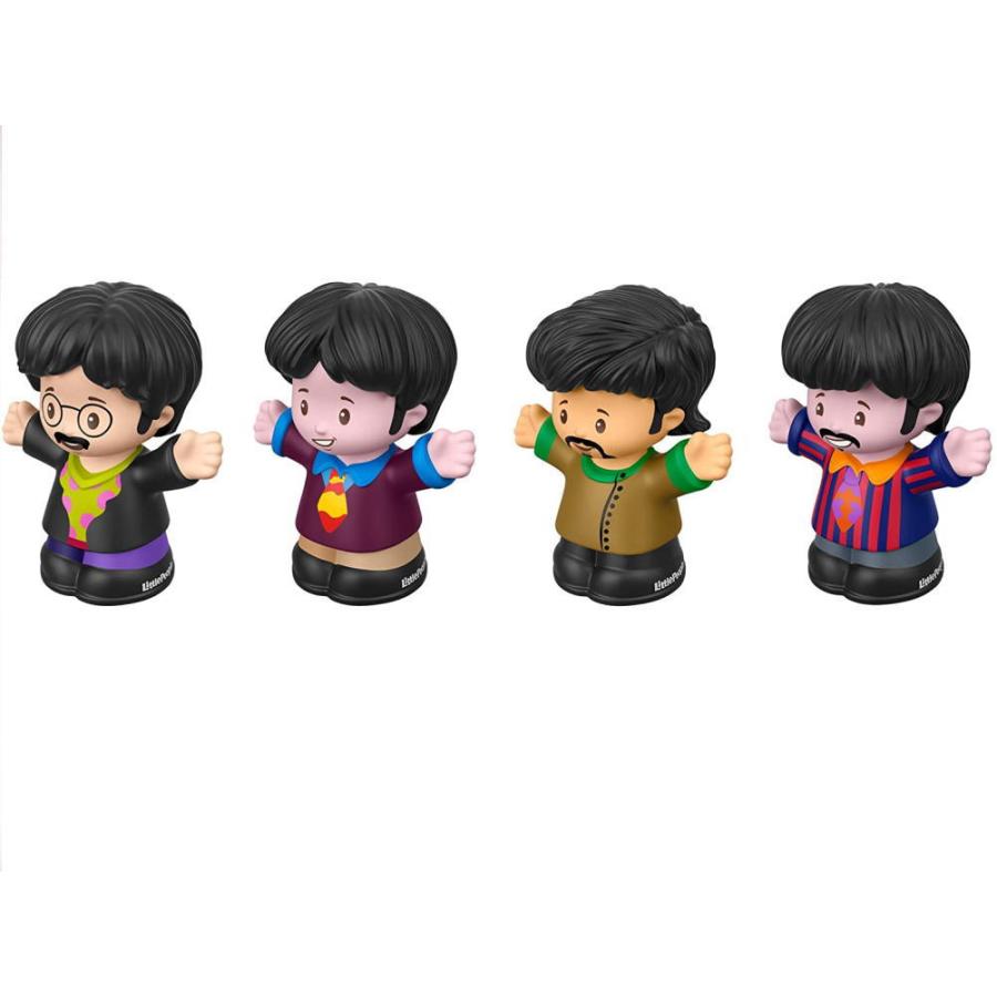 ビートルズ リトルピープル フィッシャープライス イエローサブマリン フィギュア ミニドールセット Fisher Price Little ...